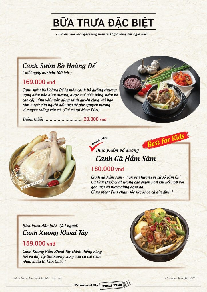 Meat Plus No1 Korean BBQ - Hồ Tây| Review Không gian, Giá, Menu thịt ...